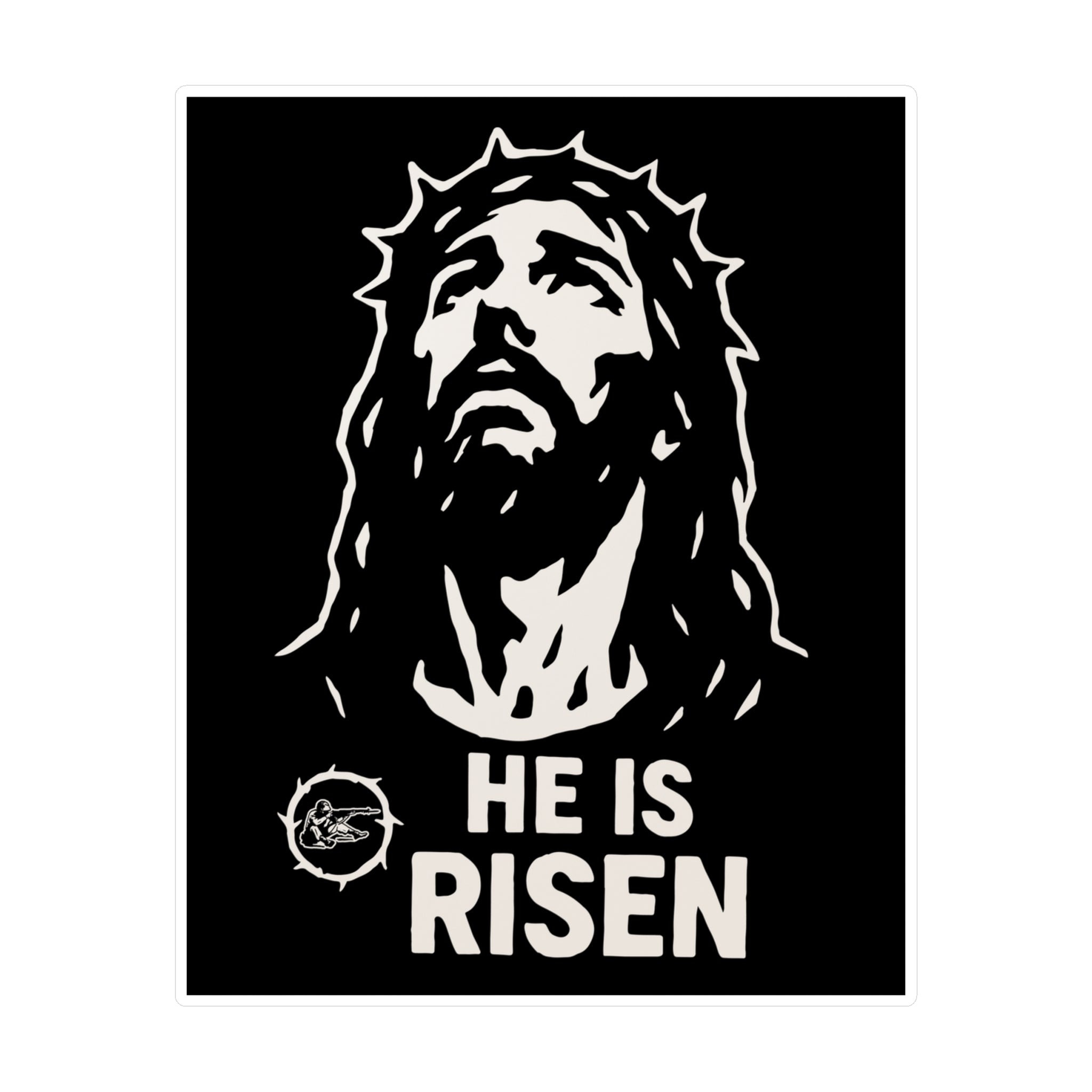 HE IS RISEN Sticker – FIXBAYONETS