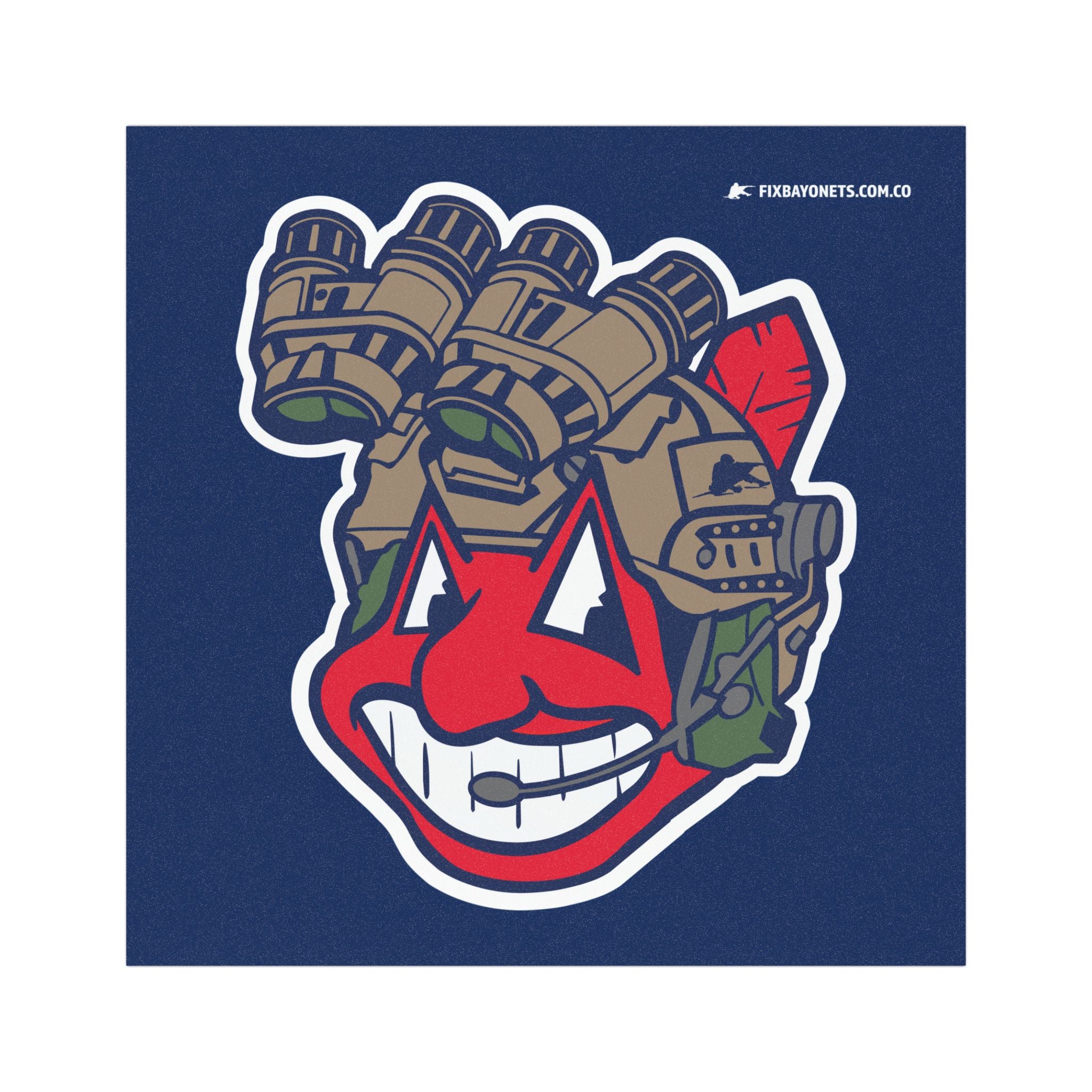Long Live Chief Wahoo Car Magnet – FIXBAYONETS