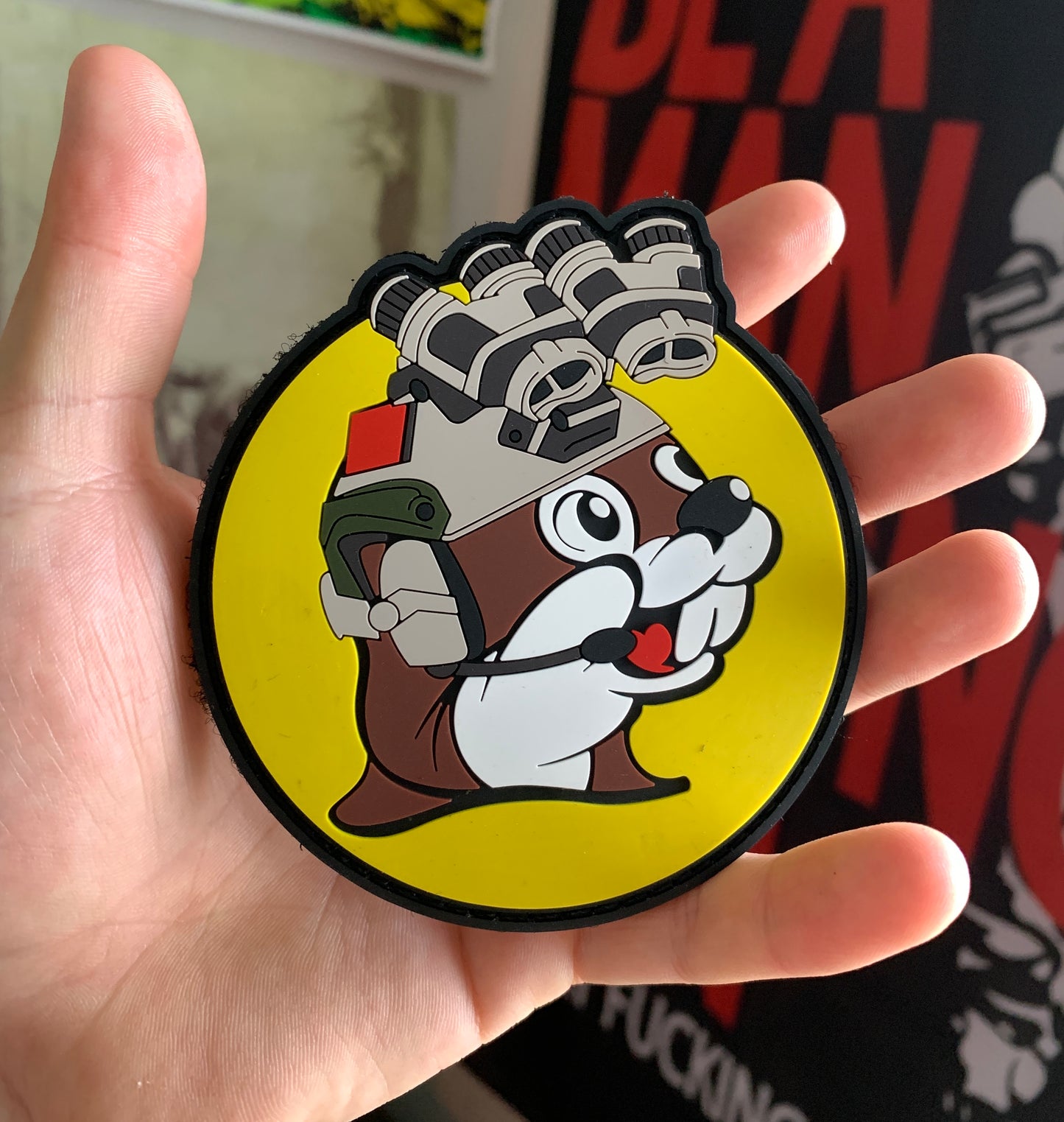 Tactical Beaver Velcro Patch – FIXBAYONETS