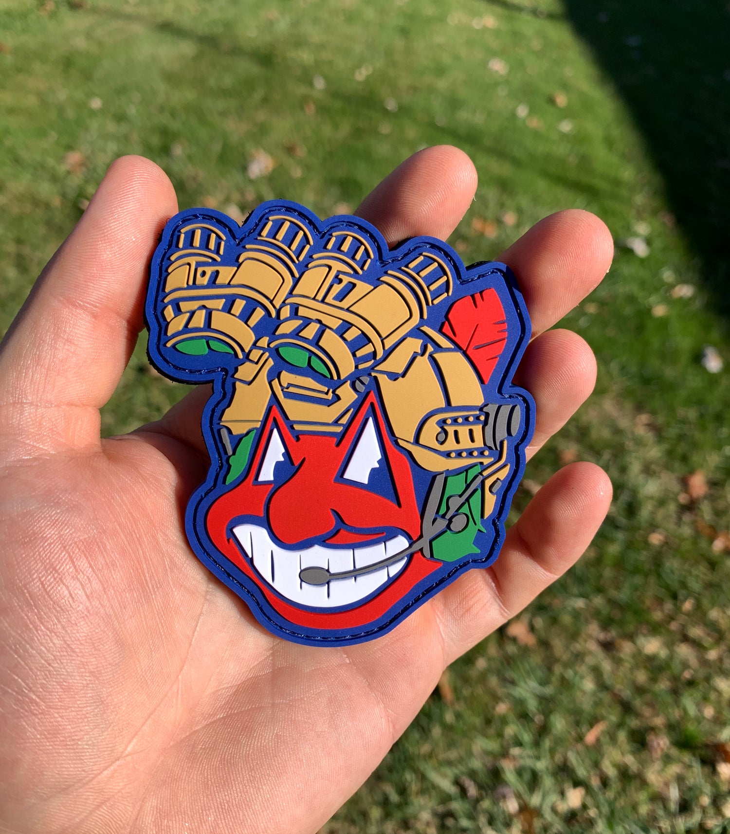 Tactical Wahoo Patch – FIXBAYONETS