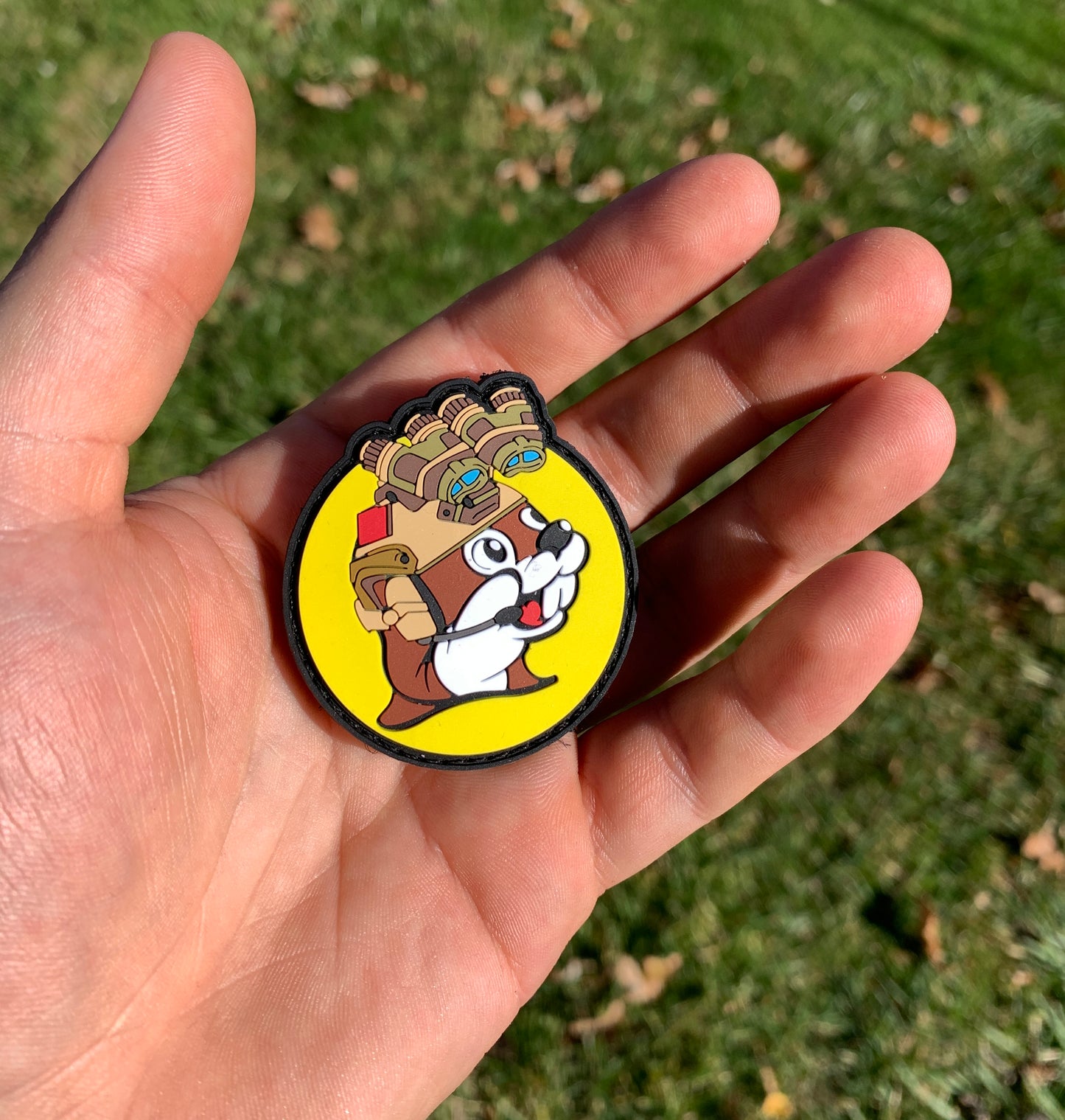 Night Vision Beaver Velcro Patch – FIXBAYONETS