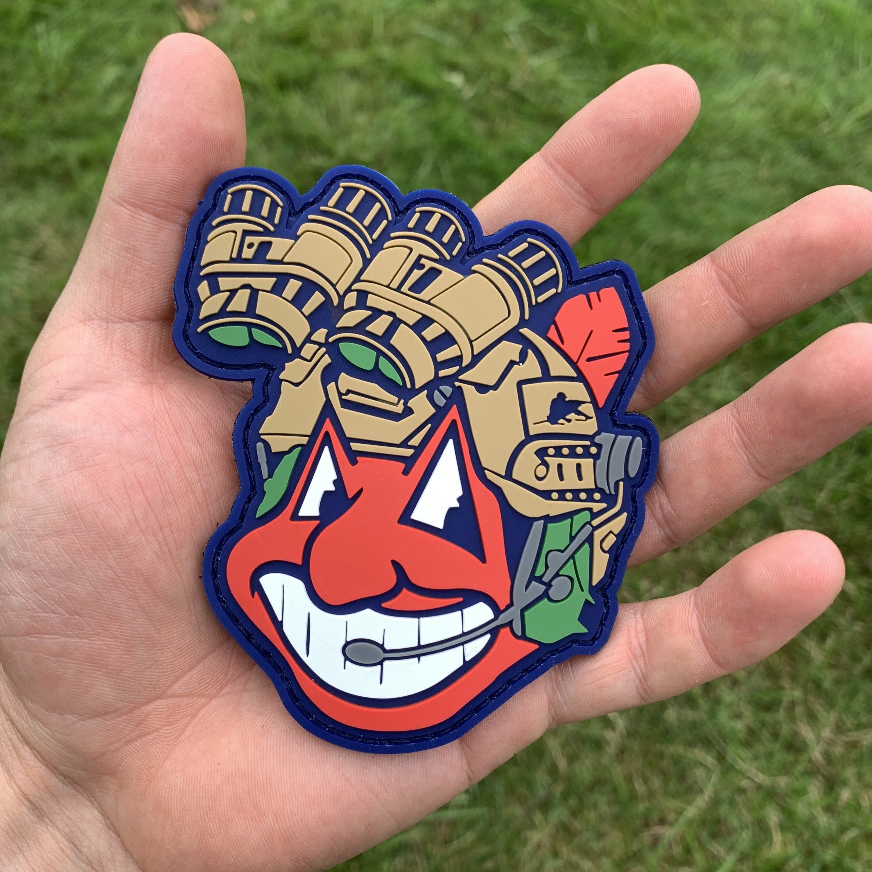 Tactical Wahoo Patch – FIXBAYONETS