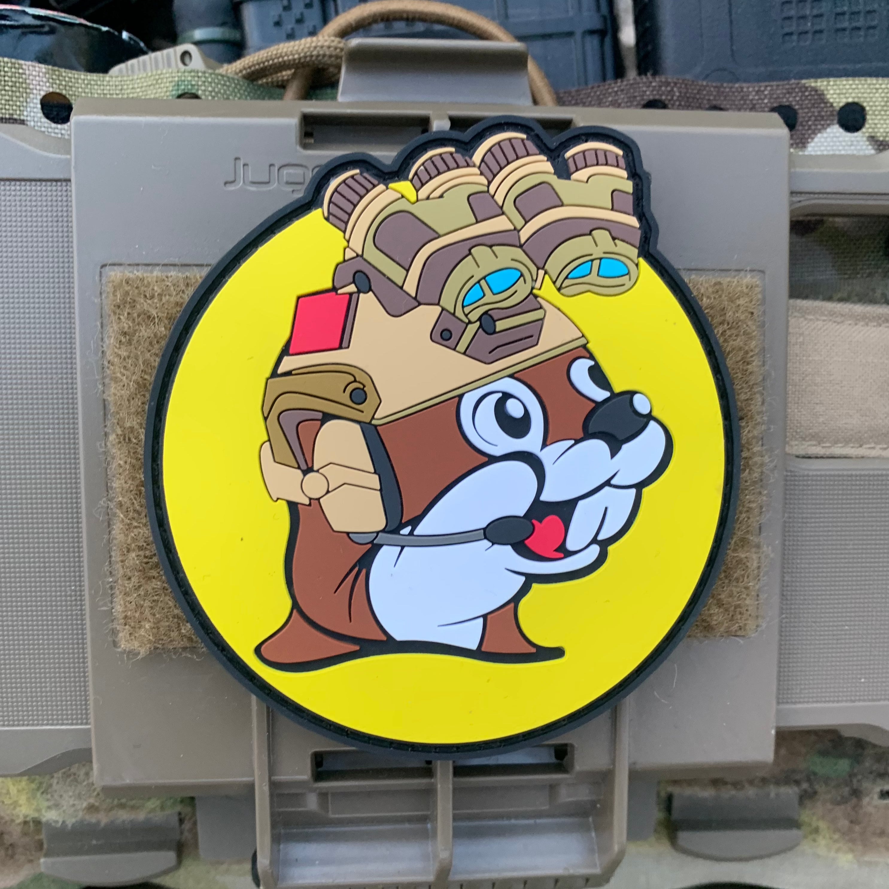 Night Vision Beaver Velcro Patch – FIXBAYONETS